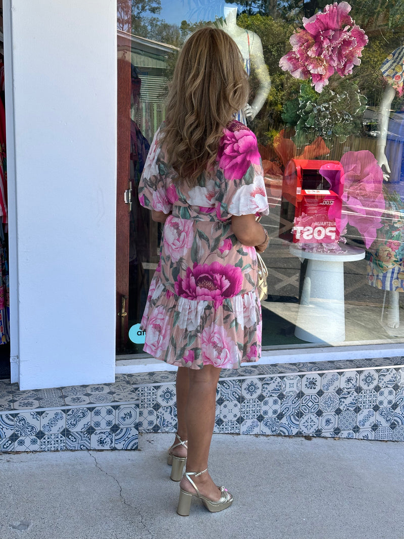 Bright Posey Short Dress – Style Me Luxe